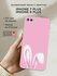 Чехол на Apple iPhone 7 Plus / Айфон 7 Плюс с принтом "Кроличьи уши 1"
