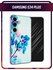 Чехол на Samsung Galaxy S24 Plus / Самсунг S24 Plus с принтом "Голубая орхидея"