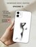 Чехол на Apple iPhone 11 / Айфон 11 с принтом "Стекло в душе"