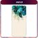 Силиконовый чехол на Vivo V21 / Виво V21 с принтом Перья голубого цвета