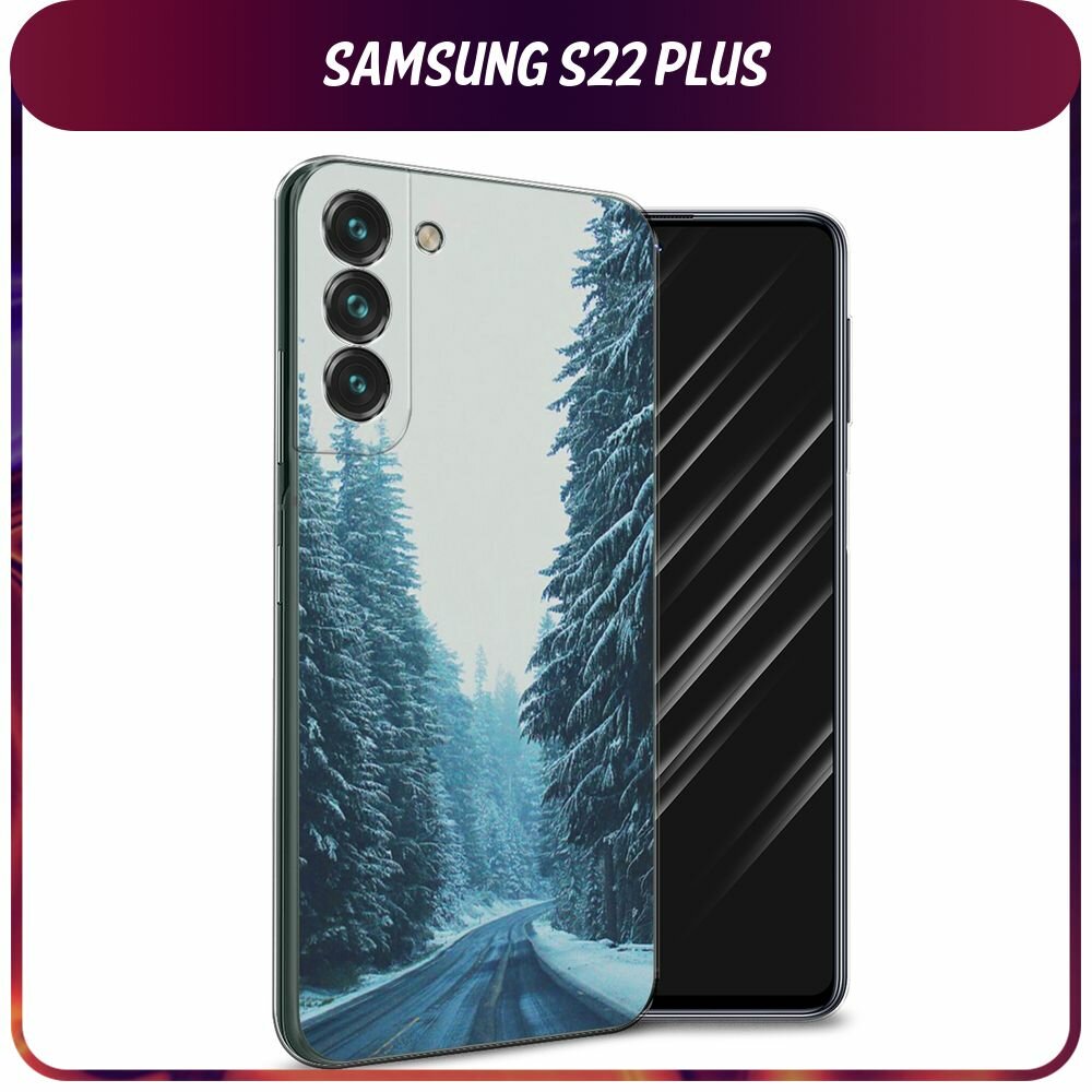 Чехол на Samsung Galaxy S22 + / Самсунг Галакси S22 Плюс с принтом Зима 9
