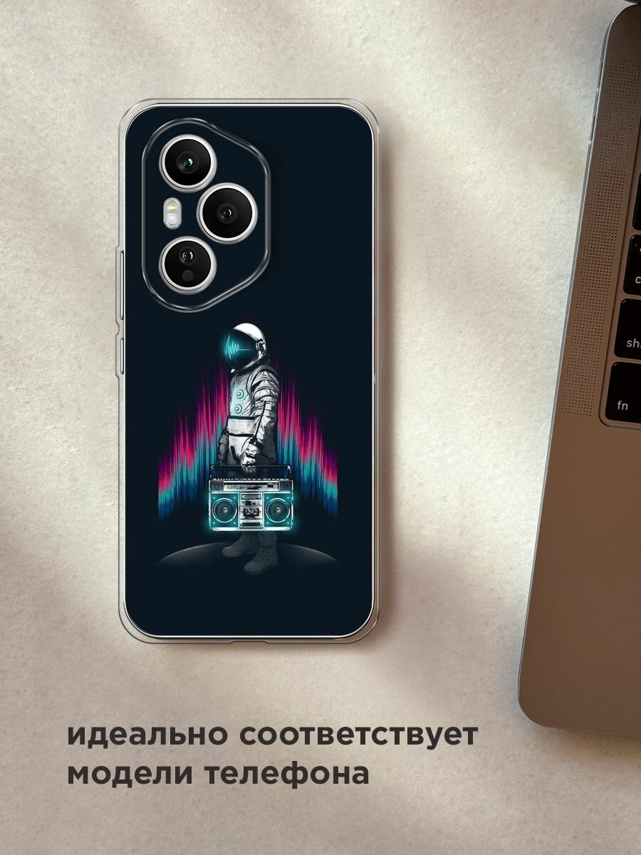 Чехол на Honor 400 Pro / Хонор 400 Про с принтом "Космическая вечеринка" — фото 1