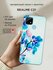 Чехол на Realme C21 / Реалми С21 с принтом "Голубая орхидея"