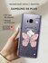Чехол на Samsung Galaxy S8 + / Самсунг Галакси С8 Плюс с принтом "Котик-бабочка"...
