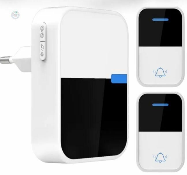 Беспроводной звонок без батареек, кинетическая кнопка, звонок на дверь с мелодиями, влагозащищённый, 50 м дальность, простая установка, ArmaControl