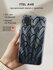 Чехол на Itel A48 / Ител А48 с принтом "Hearts doodle black 1"
