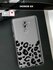 Чехол на Honor 6X / Хонор 6Х с принтом "Окрас леопарда фон черный", прозрачный