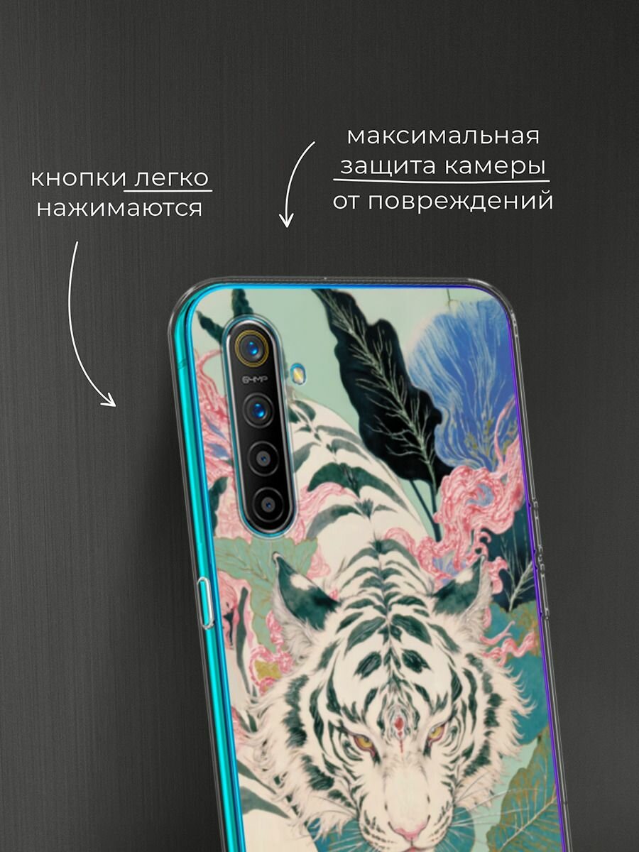 Чехол на Realme XT / Реалми XT с принтом "Охотник" — фото 1
