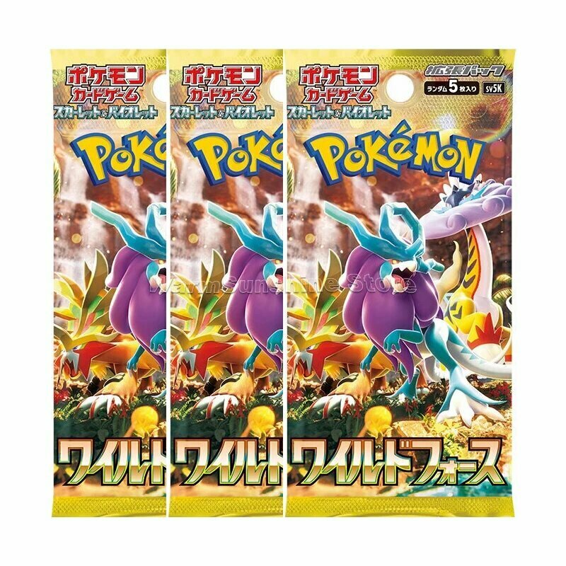 Коллекционные карты Pokemon PTCG, японская версия 3Pack(SV5K)