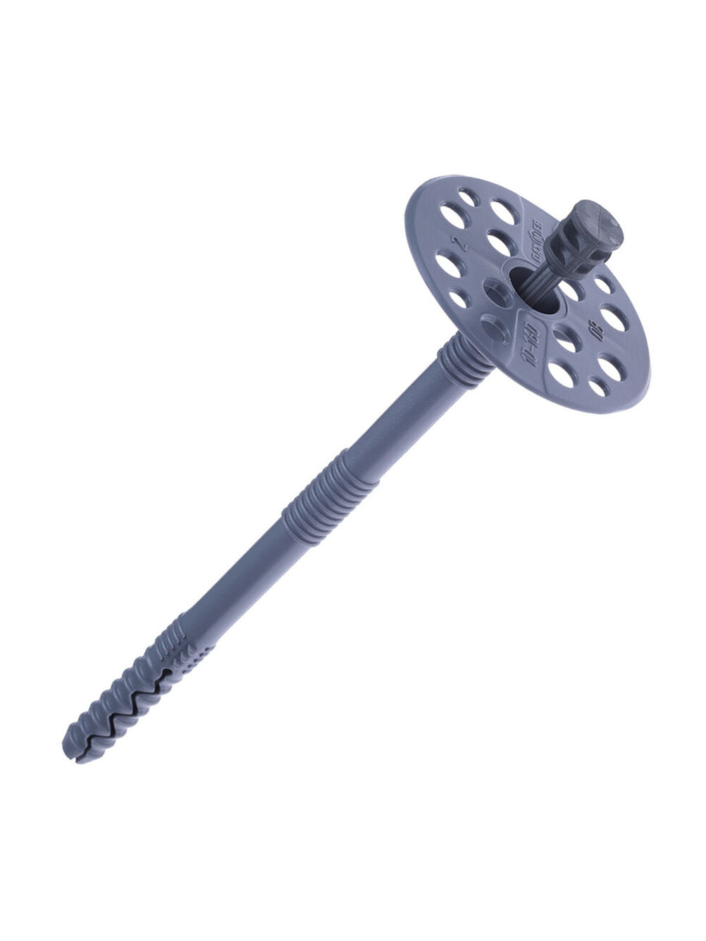 Дюбель для теплоизоляции 10х160 мм пластиковый гвоздь (30 шт.)