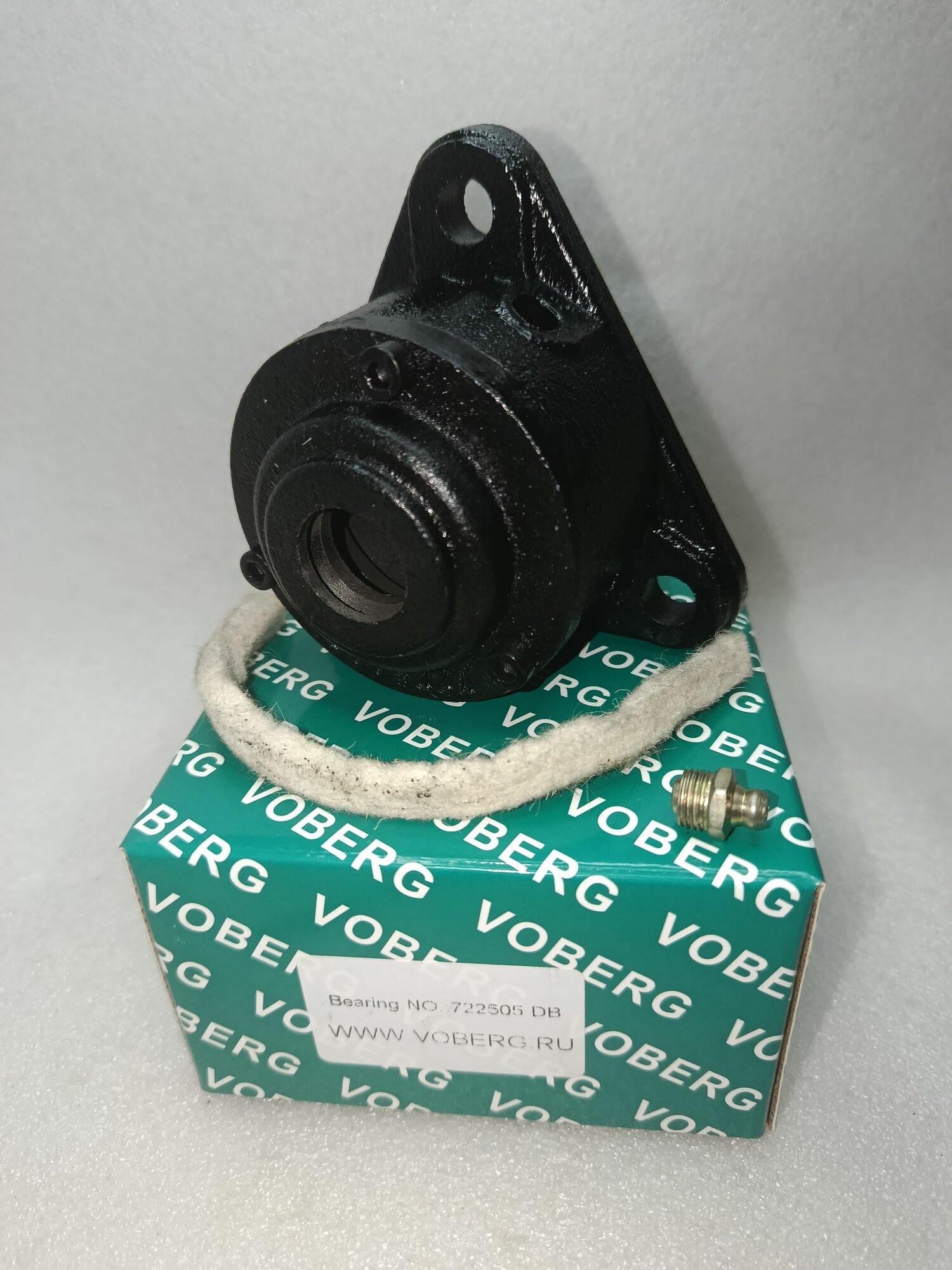 Корпус подшипника VOBERG 722505 DB, разъемный, фланцевый