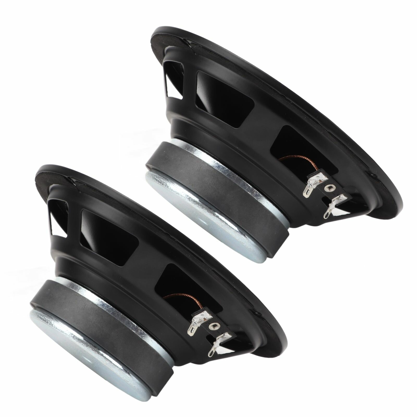 Комплект автомобильных динамиков 6,5 дюймов с твитерами и кроссовером, улучшенное качество звука, 50Вт, 4 Ом