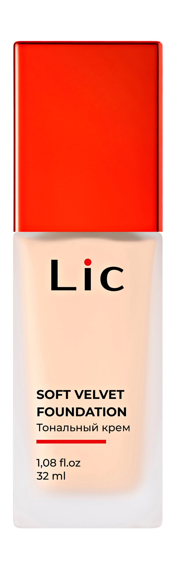 LIC Тональный крем Soft Velvet Foundation, 32 мл, 00Y Ультра-светлый Бежевый