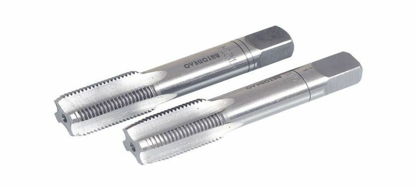 Метчики автодело ручные, набор 2шт. М24х3,00 мм