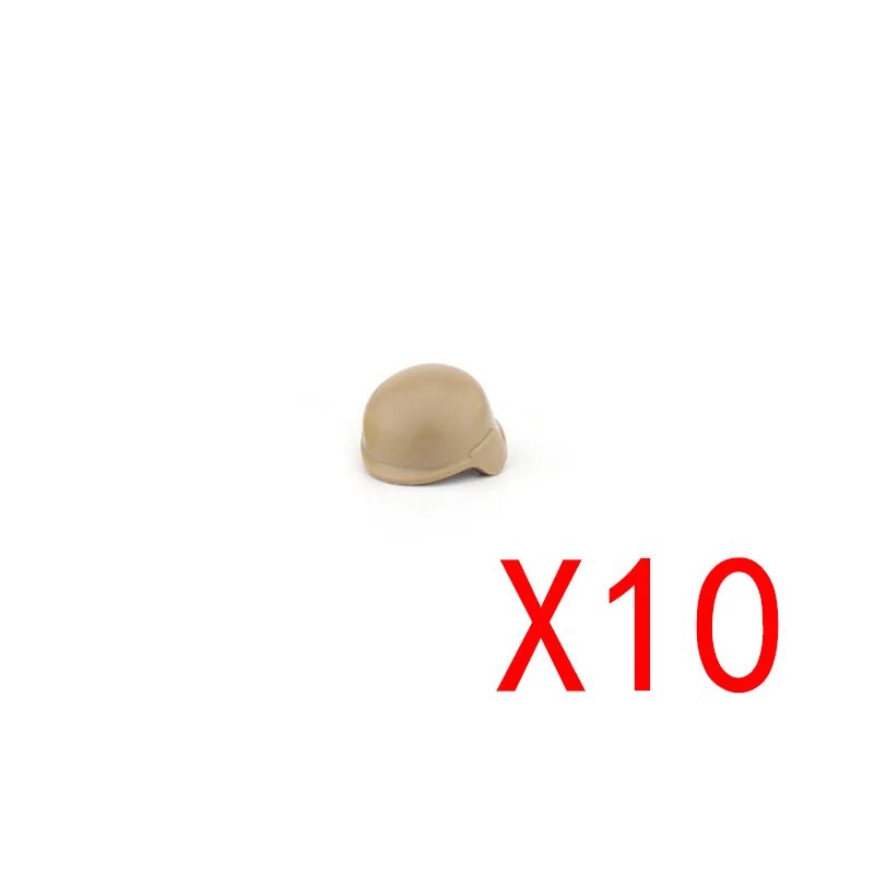 Военные шлемы для миниатюр 1/6, TK076-10PCS