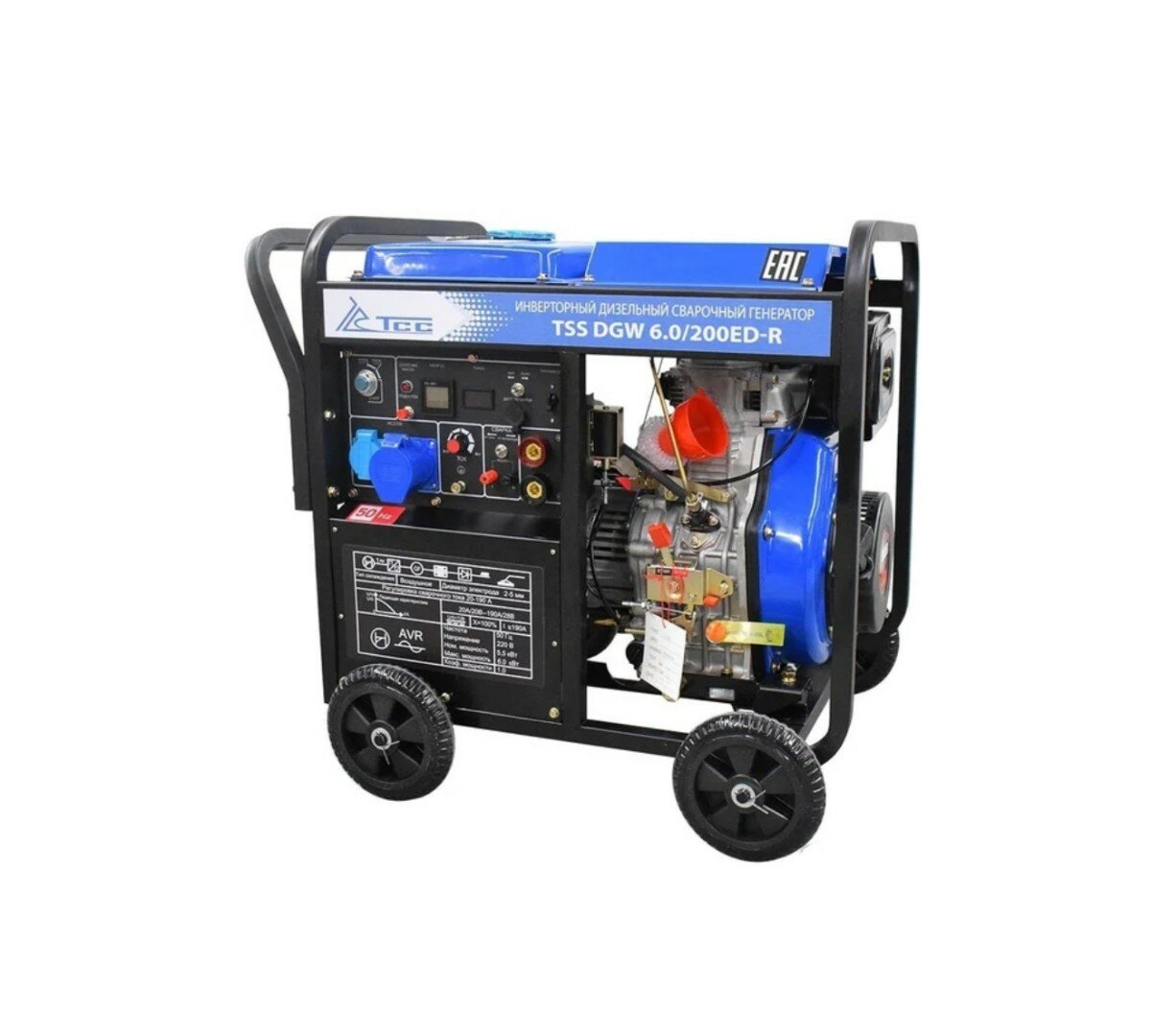 Генератор ТСС DGW 6.0/200ED-R