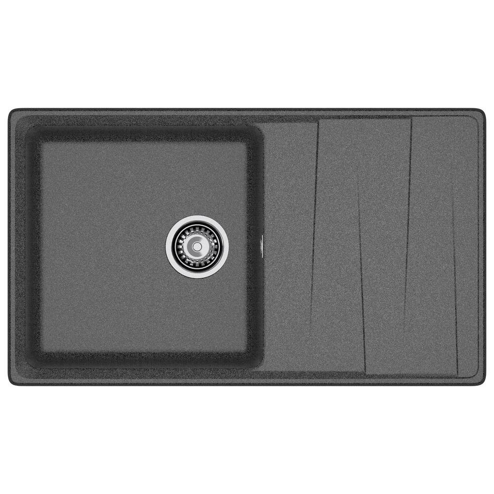 Кухонная мойка GranFest LEVEL 860L, графит