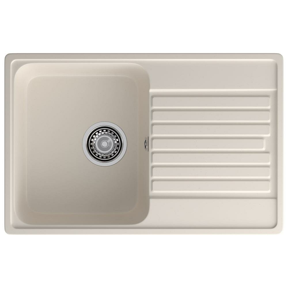 Кухонная мойка GranFest QUARZ 78, белый