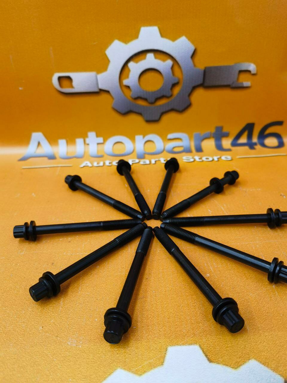 Болт ГБЦ (комплект) MITSUBISHI 4G13/4G15/4G18, Болты гбц Лансер 9