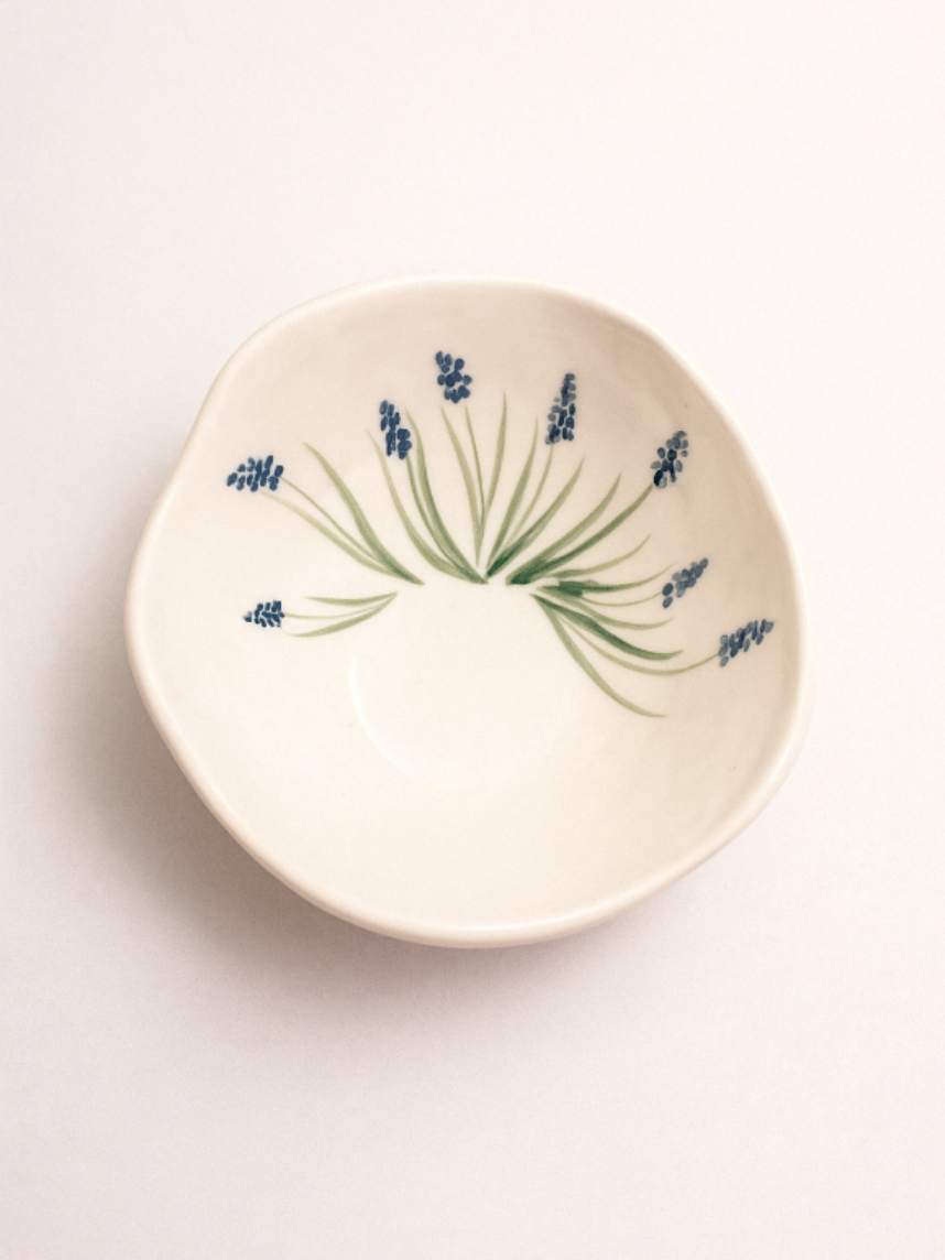 Пиала ручной работы Верба керамика «Гиацинт», керамика, 9 см