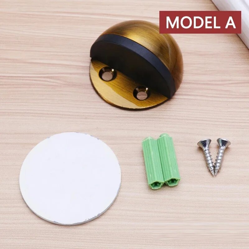 WV дверной стопор, защитная наклейка, скрытый дверной держатель, напольный замок без гвоздей для дверной стопор, дверная фурнитура