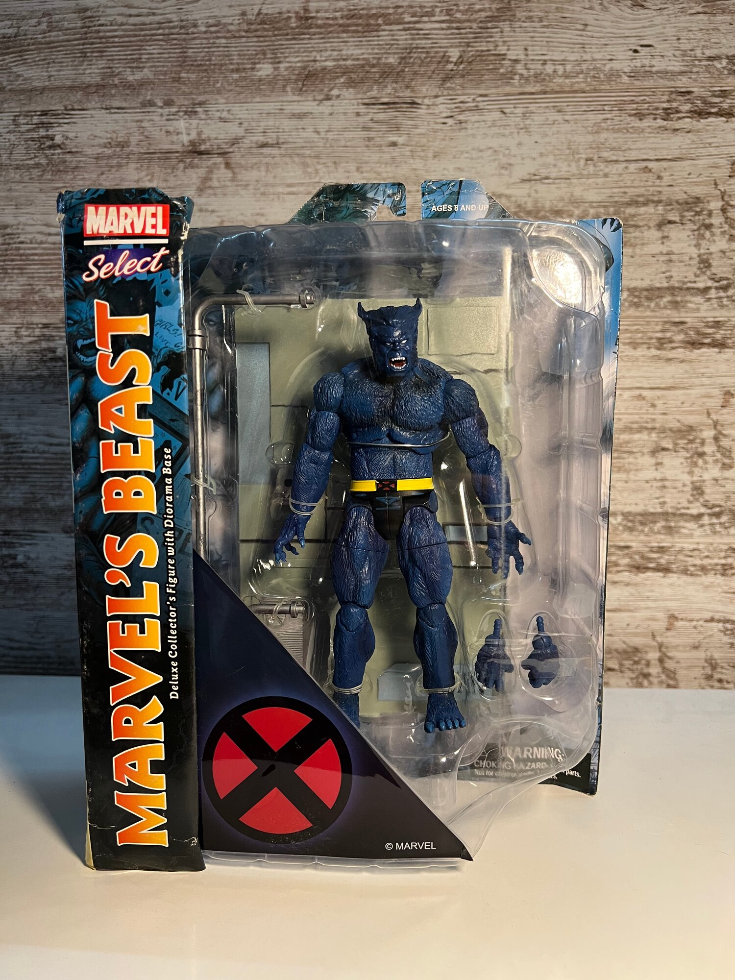 Фигурка Марвел Зверь, Marvel Select, Marvel’s Beast 20 см от Diamond Select Toys
