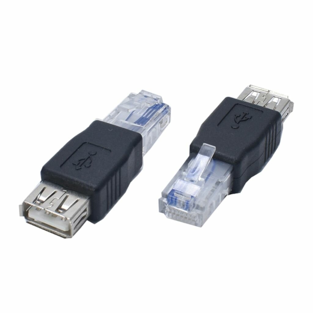 Переходник RJ45 на USB 2 порта
