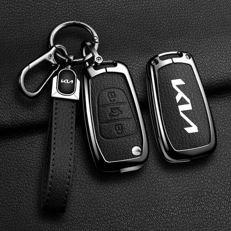 Чехол для ключа Киа KIA Sportage Rio 3 Soul Optima Ceed Pro K5 K2,3 кнопки, ZH