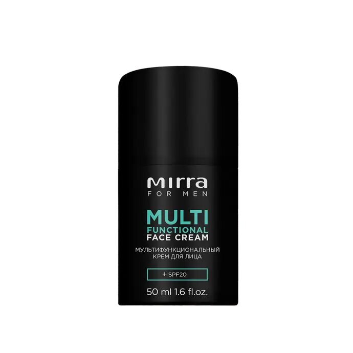 Мультифункциональный крем для лица Mirra SPF20, для мужской кожи, с дозатором, 50 мл