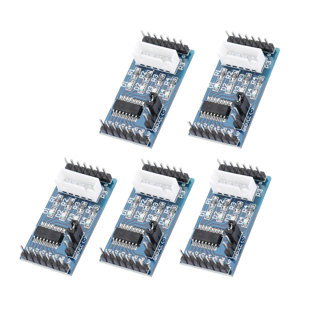 Stepper Motor Controller, Practical Facilitate Connection Useful ULN2003 Stable Driver Board, for 5-12V 4 Way Signal Indicator