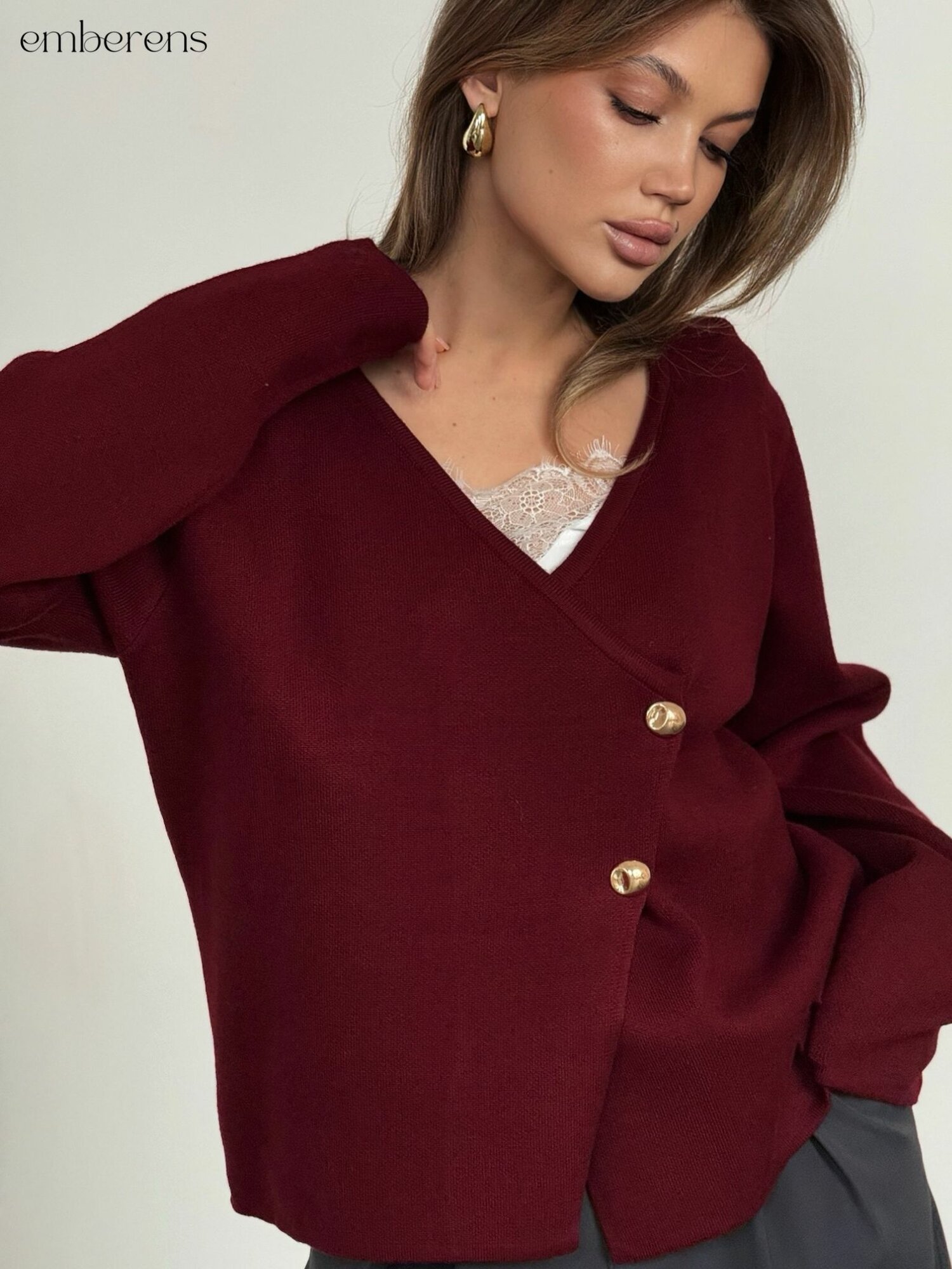 Кардиган Осень-зима 2025