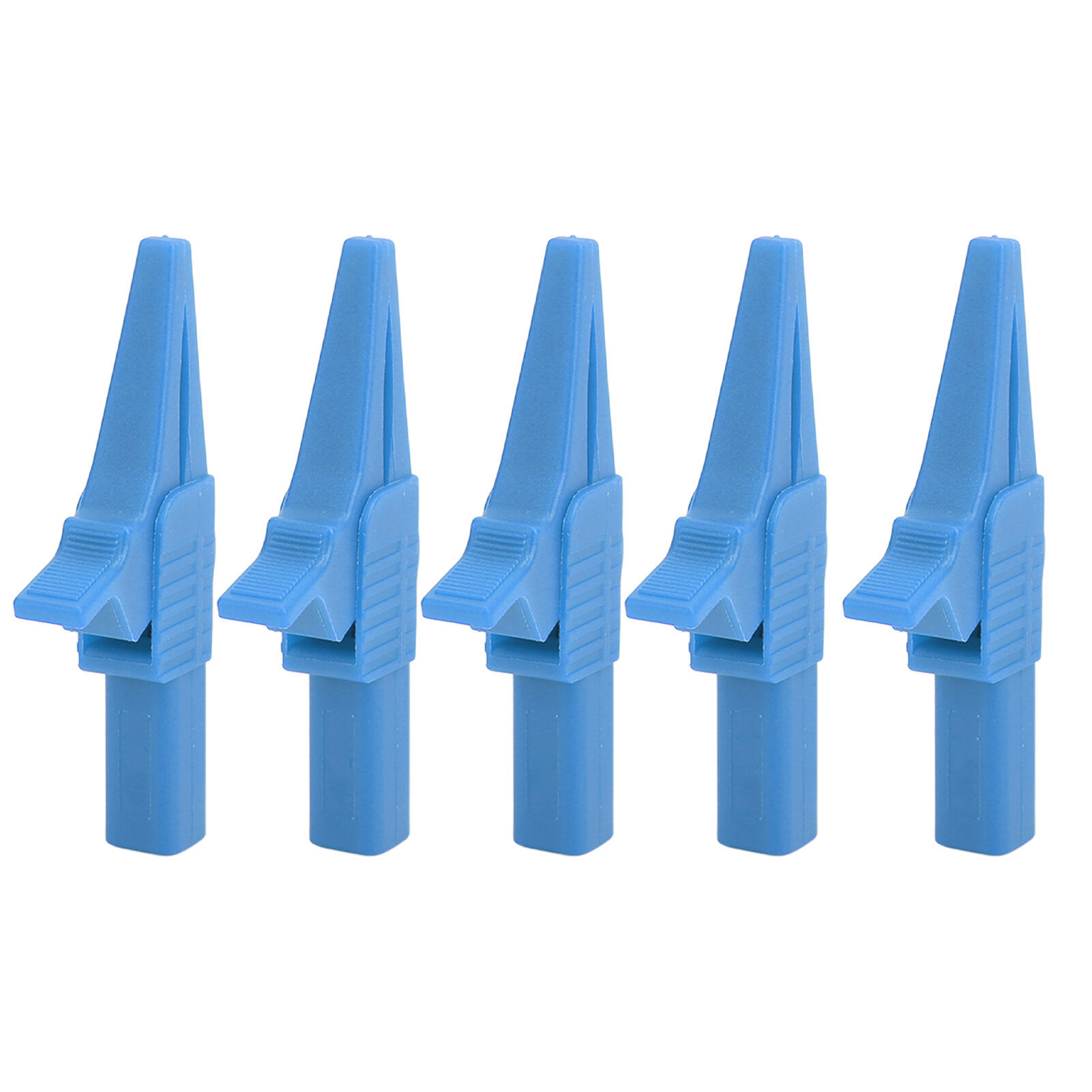 Шт. J.60039, многофункциональные испытательные зажимы с гнездом 4 мм для электронных приборов, синие