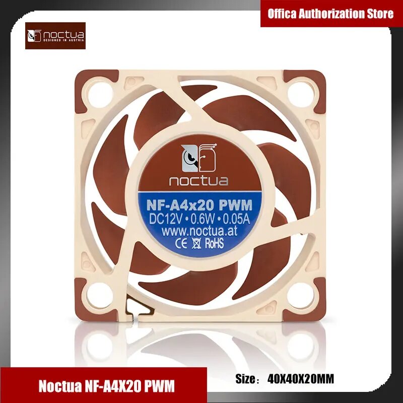 Noctua NF-A4x20 12В Корпусный вентилятор
