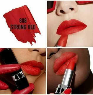 Помада для губ Christian Dior Rouge Lipstick 888 строгий красный матовый