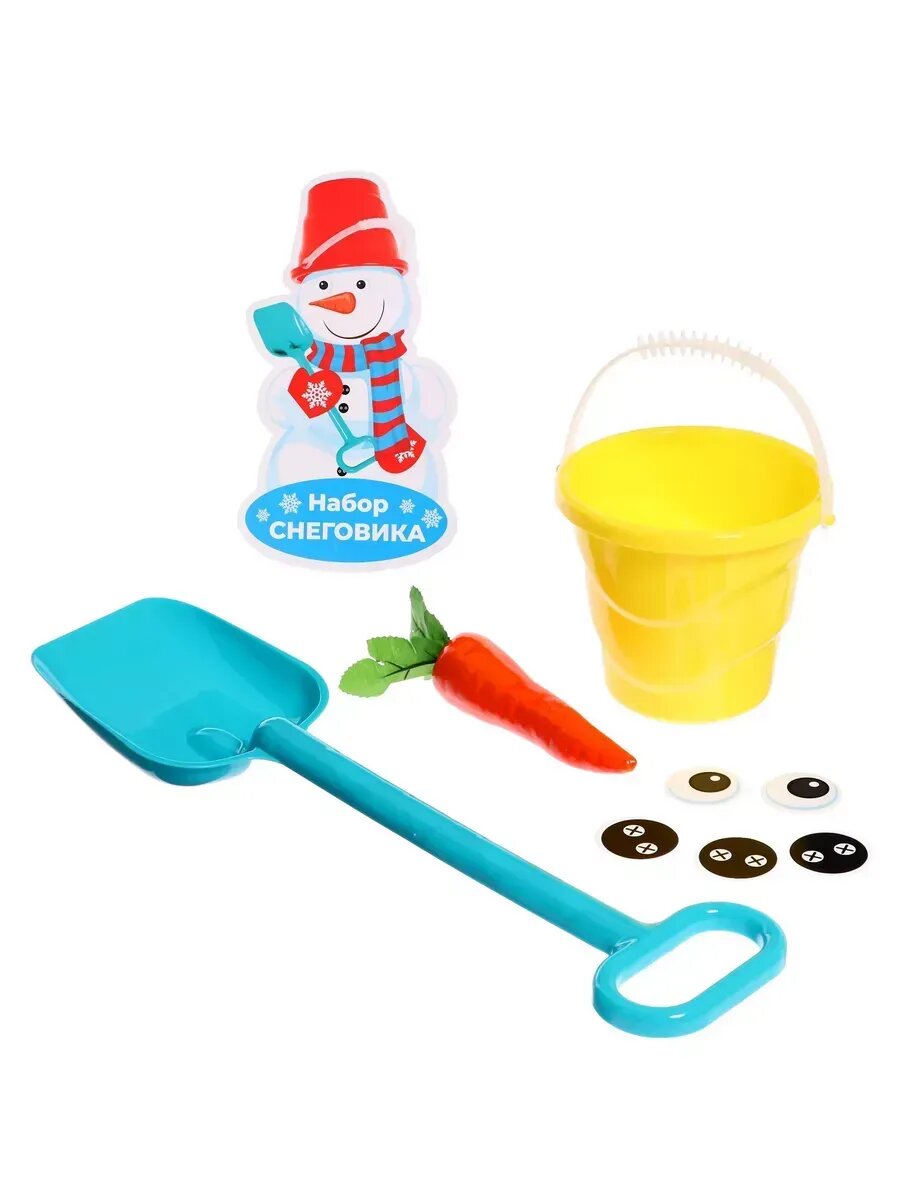 Набор для лепки снеговика, микс