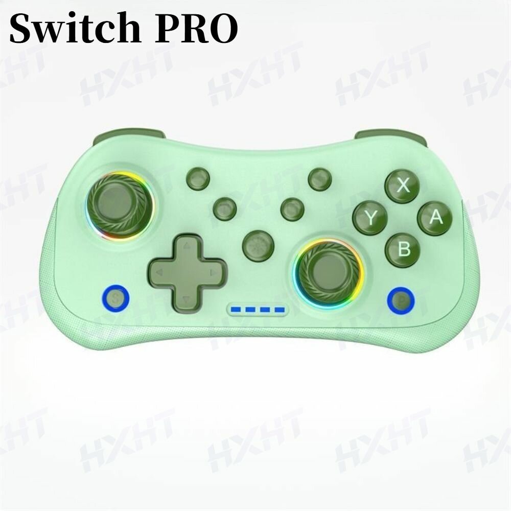 Беспроводной Геймпад Multi Functional MINI Switch С RGB Подсветкой И Холловским Джойстиком Для Nintendo Switch/PC/Android