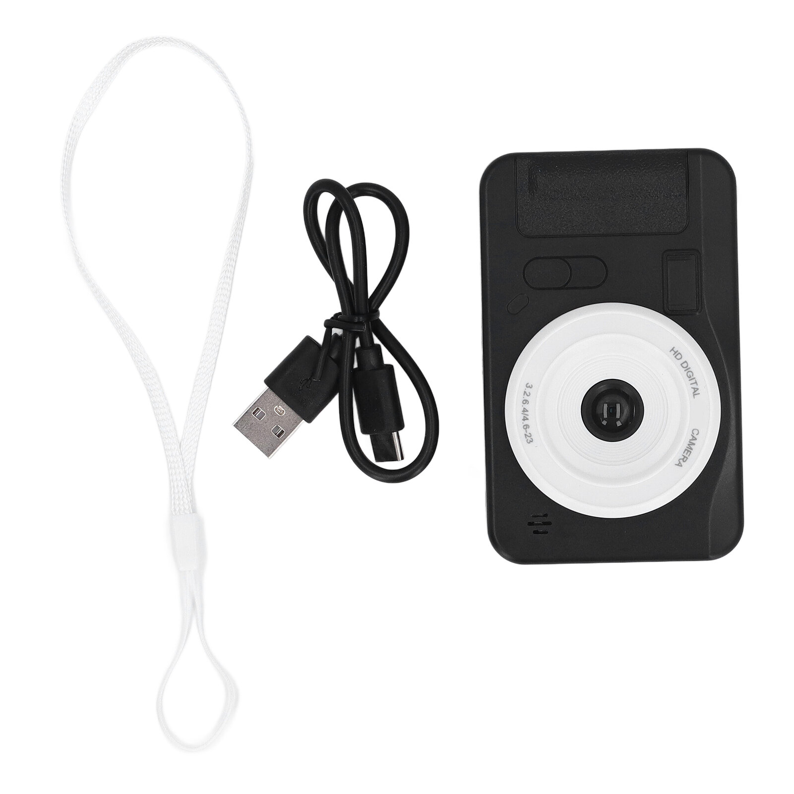 Камера 40 МП 1080P со шнурком, 8-кратным зумом, стабилизацией изображения, 4K HD автофокусом, поддержкой карты памяти 32 ГБ, цифровая видеокамера для селфи для начинающих