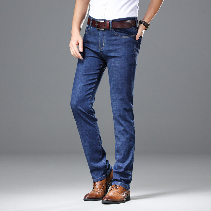 Мужские джинсы Версия повышения_прямые B1, талии_42