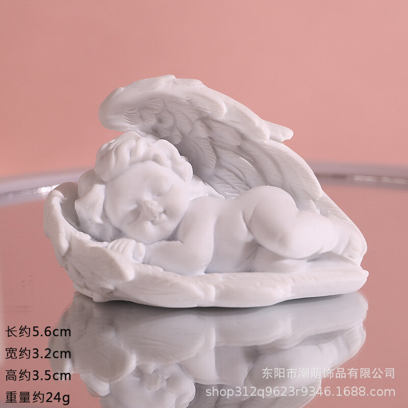 2025 Новый ангел европейского стиля, декоративная фигурка девушки из смолы, ретро персонаж, автомобильный настольный орнамент, ремесленный орнамент