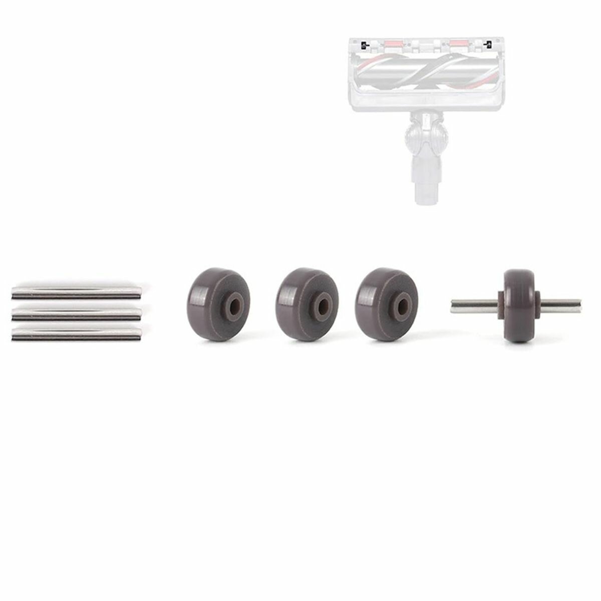 Расширенные ролики и оси, колеса, головка с прямым приводом для колес пылесоса серии V6, V7, V8, V10, V11, часть