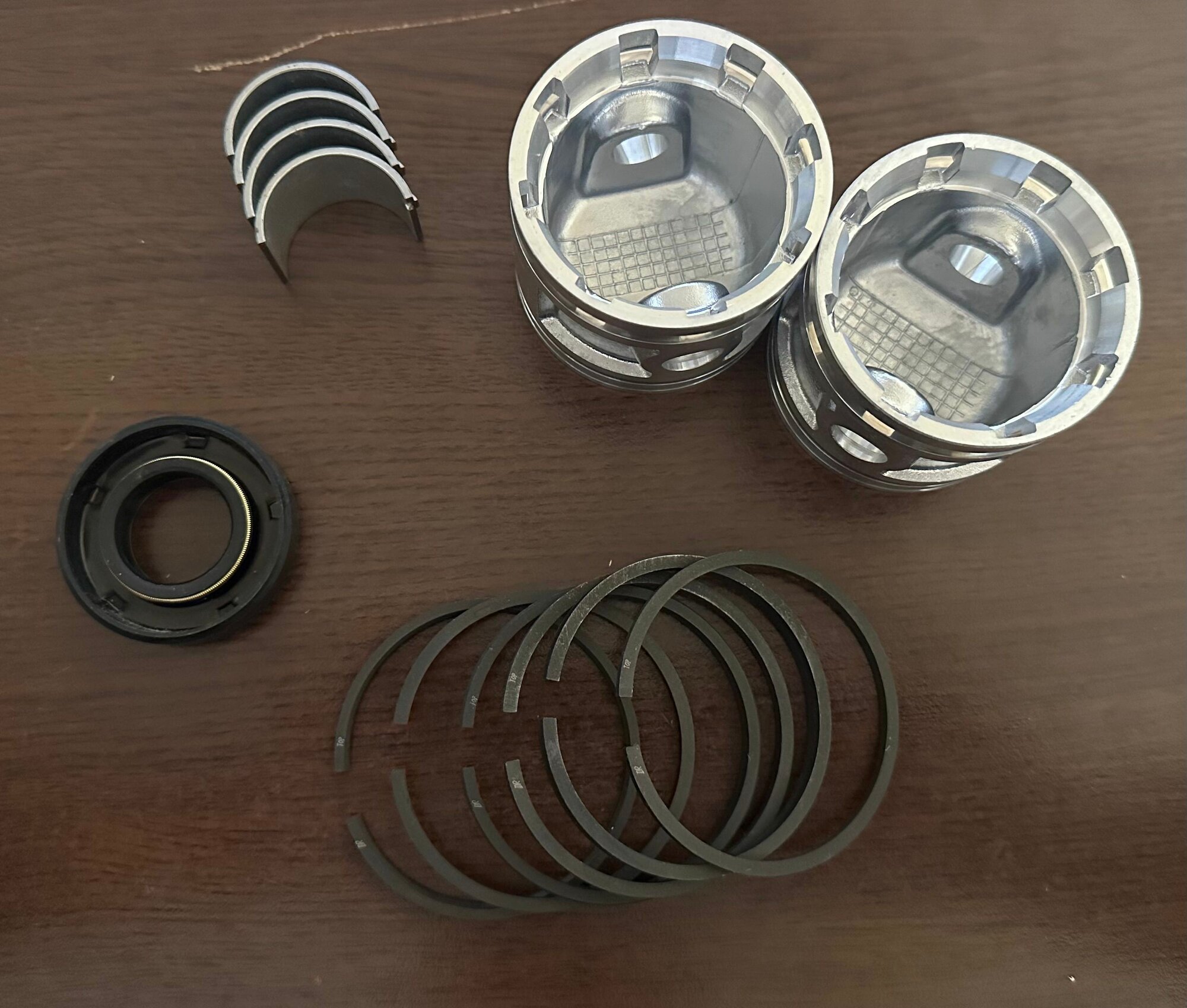 Ремкомплект компрессора ZИЛ-130 (Поршни, кольца, вкладыши)/арт. Р0/ВТМ