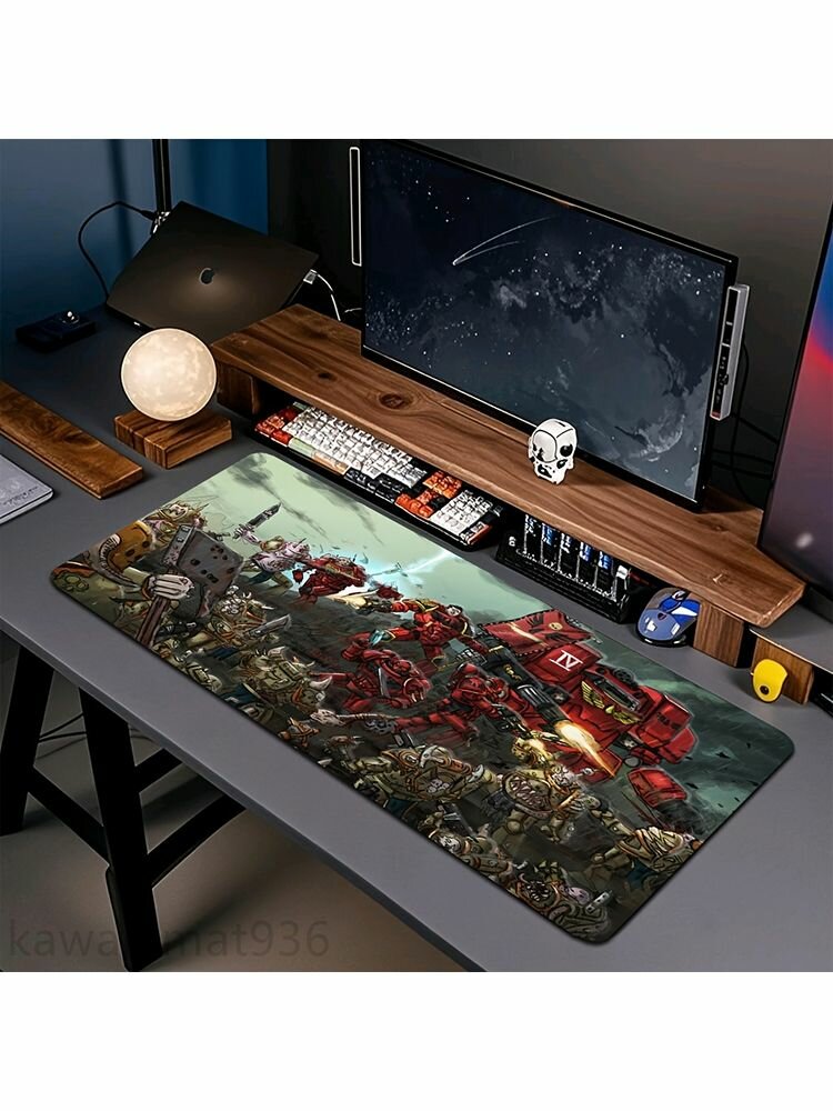 Коврик для мыши "Warhammer 40k", нескользящая основа, 40 см x 90 см