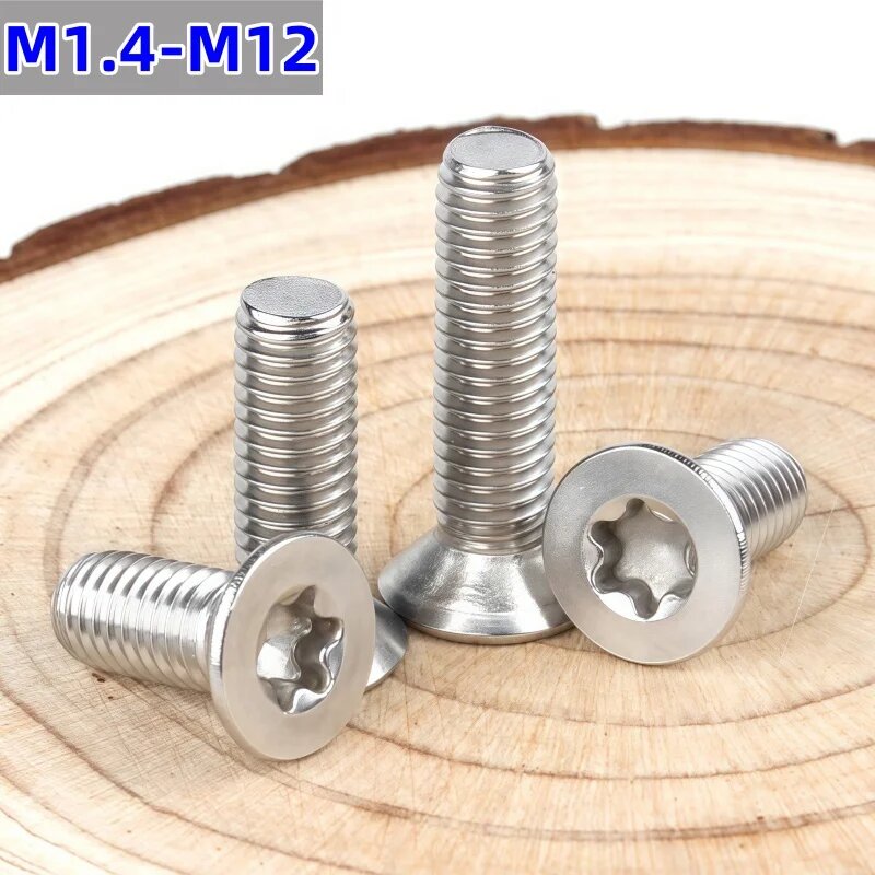 Винты с потайной головкой из нержавеющей стали M1.4-M12 M2.5 -30pcs, 16mm
