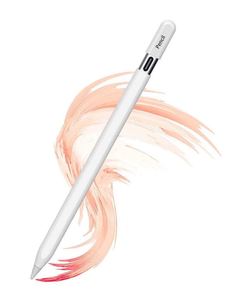 Стилус для планшета iPad Pro 11 12 Mini для Apple Pencil Pro iPad Air M2 M3 M4 3rd 4-11th Touch Pen Caneta USB Type C Зарядка