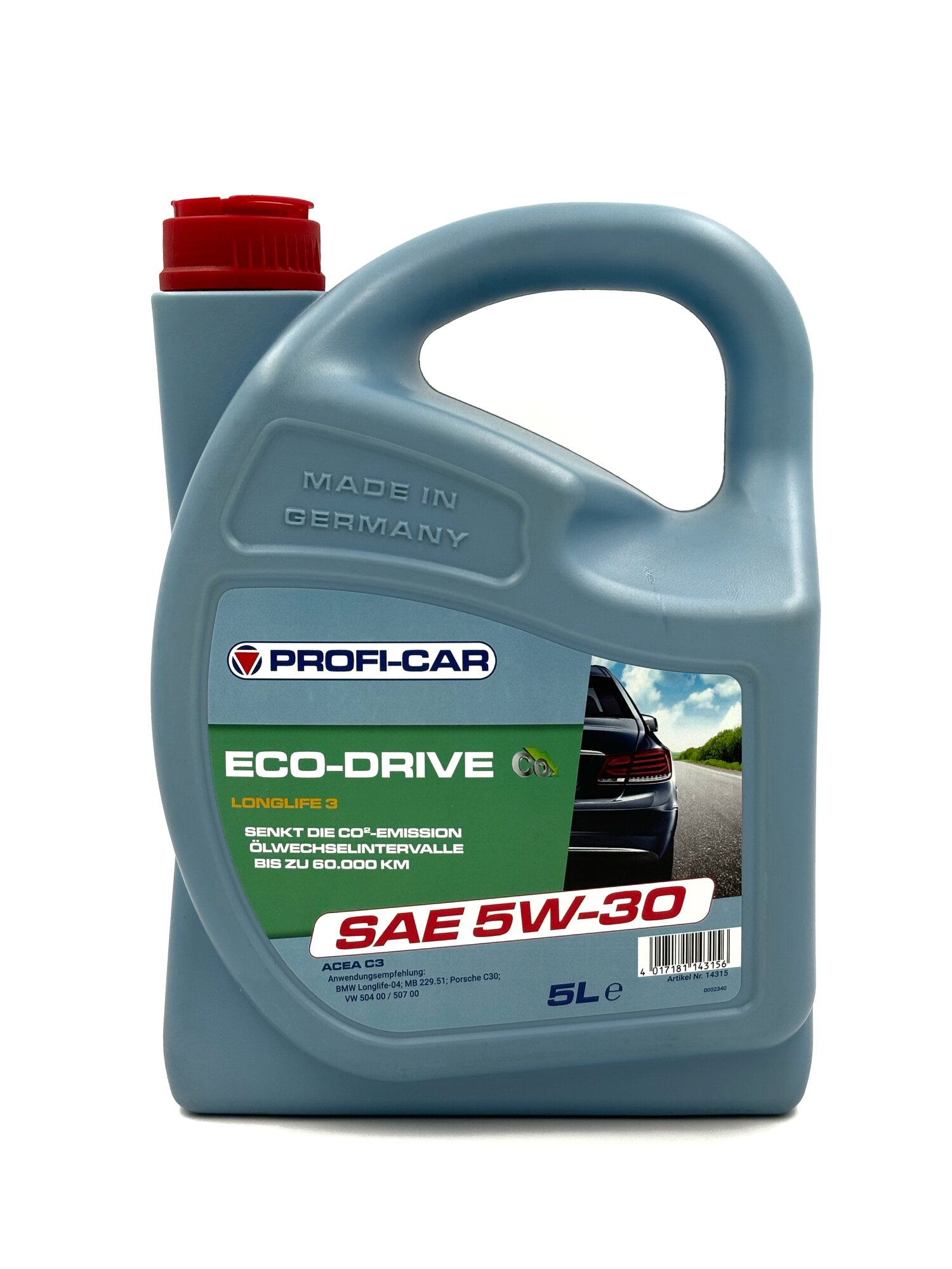 Масло моторное PROFI-CAR Eco-Drive Longlife 3 SAE 5W-30, 5 литров