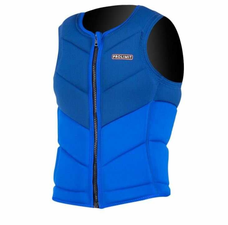 Жилет неопреновый мужской PROLIMIT Fusion Slider Vest Full Padded FZ navy/orange, S