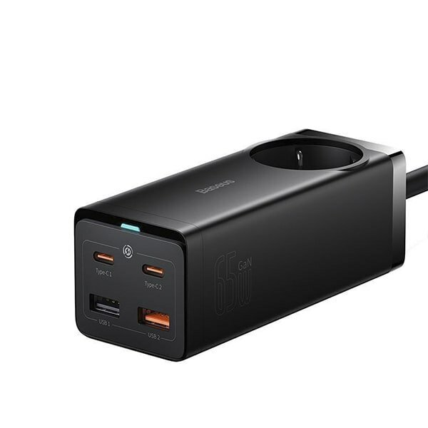 Зарядное устройство Baseus GaN3 Pro Desktop Powerstrip AC+2U+2C 65W купить
