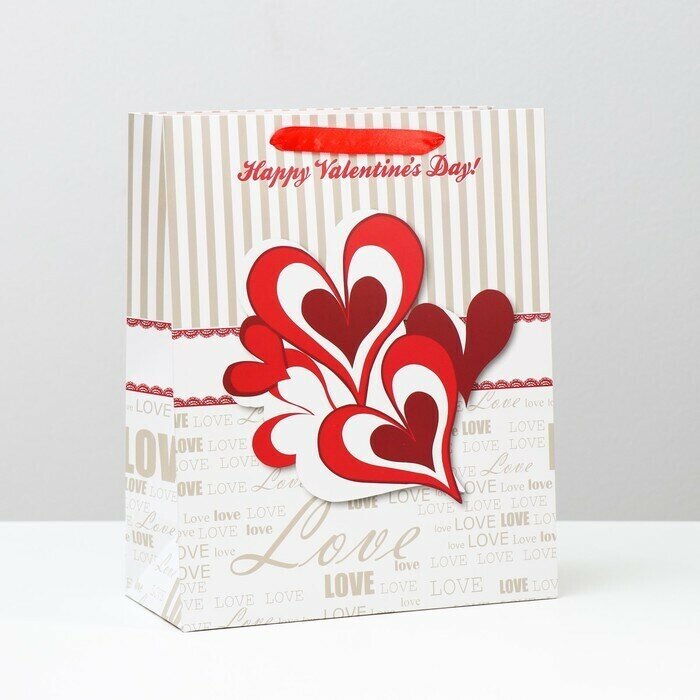 !09 Пакет (набор 4 штуки) ламинированный 26 x 32 x 12 см.