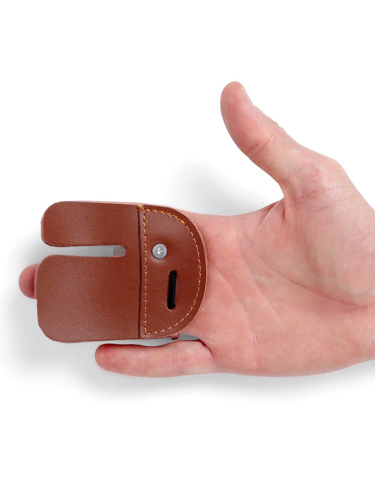 Напальчник для стрельбы из лука, натуральная кожа