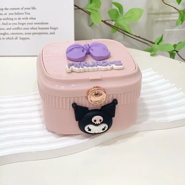 Шкатулка MINISO "Sanrio", для украшений, текстиль, для девочек
